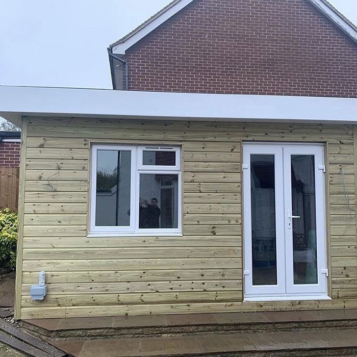 Timber Cabins - Designed and Built by All on deck