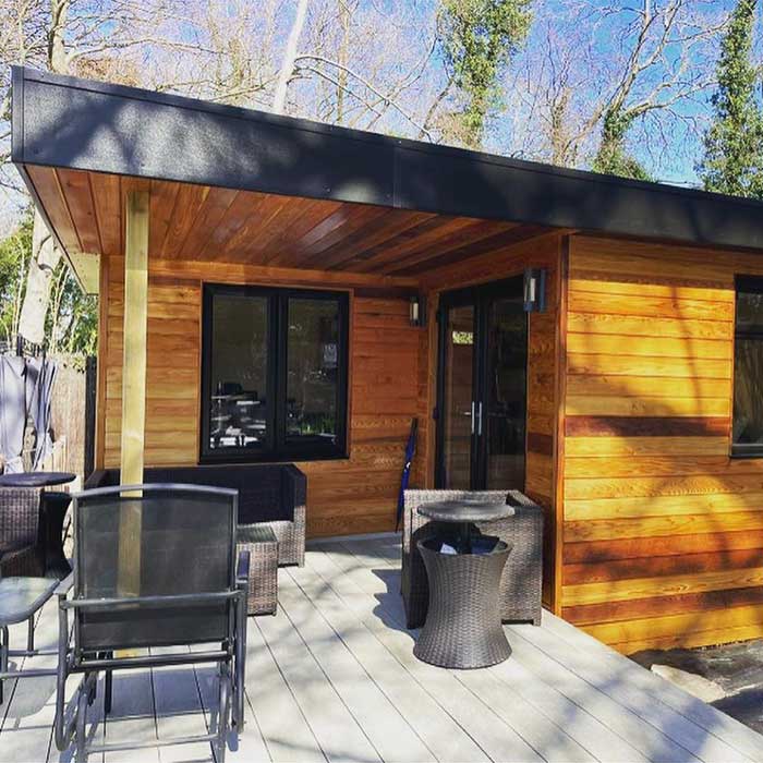 Timber Cabins - Designed and Built by All on deck