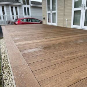 Static home Millboard decking - Surrey - All on deck